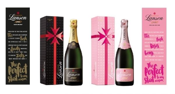 Champagne Lanson Gift Box for the Festive Season – Glass Of Bubbly
