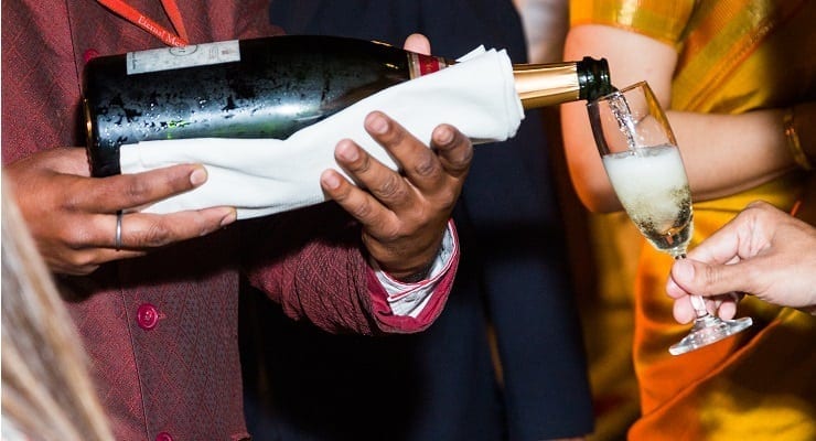 A Sparkling Soirée – Glass Of Bubbly