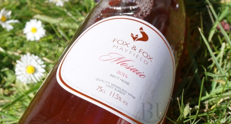 Fox & Fox – Award Winning English Sparkling Wine – Glass Of Bubbly