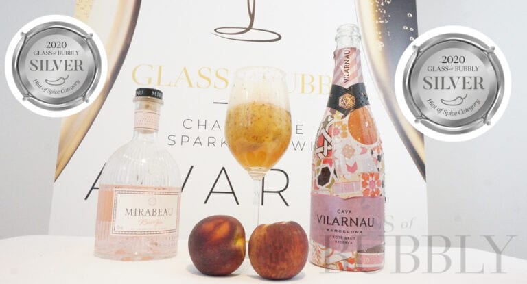 Peach Fizz Cocktail – Glass Of Bubbly
