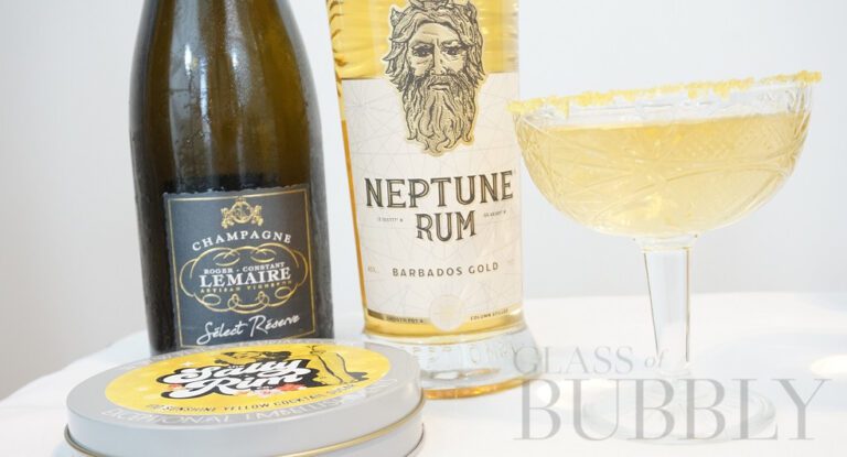 Neptune – God of the Sea Cocktails – Glass Of Bubbly