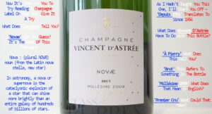 How To Read A Champagne Label – Glass Of Bubbly