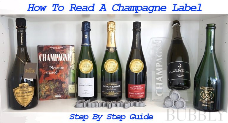 How To Read A Champagne Label – Glass Of Bubbly
