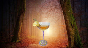 Fantasy Forest Cocktail – Glass Of Bubbly