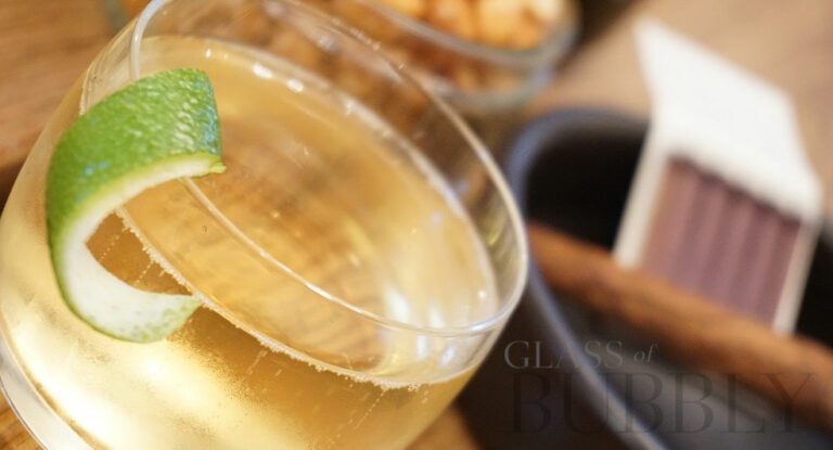 A Cocktail For Your Cigar – Glass Of Bubbly