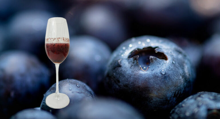 Blueberry Steel Cocktail – Glass Of Bubbly