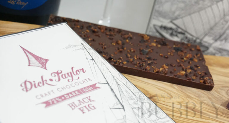 Champagne With Dick Taylor Chocolate – Glass Of Bubbly