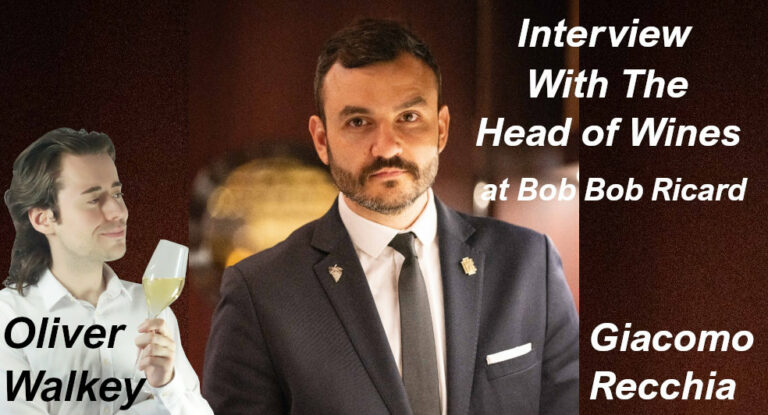 Interview With The Head of Wines at Bob Bob Ricard – Giacomo Recchia ...