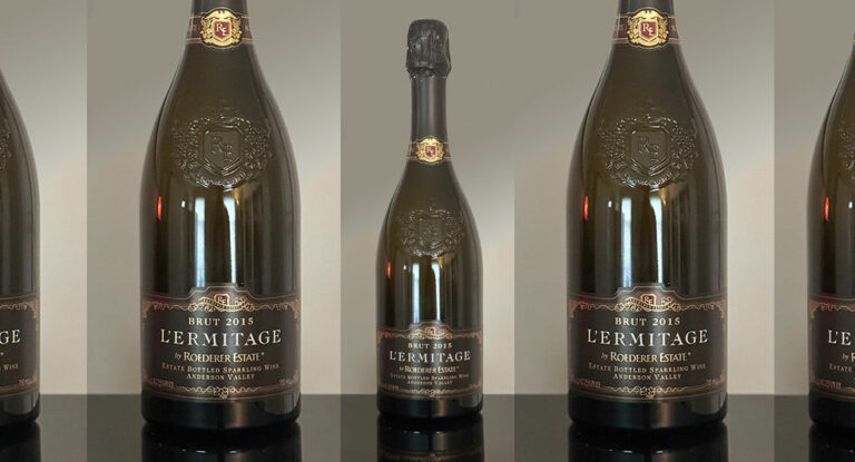 Roederer Estate L’Ermitage Brut 2015 – Glass Of Bubbly