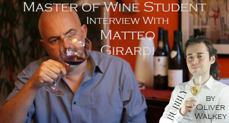 Master of Wine Student – Interview With Matteo Girardi – Glass Of Bubbly