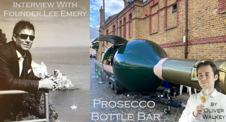 Prosecco Bottle Bar – Interview With Founder Lee Emery – Glass Of Bubbly